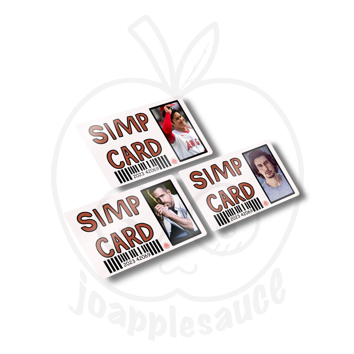 Simp Cards: Celebrities and Other – joapplesauce