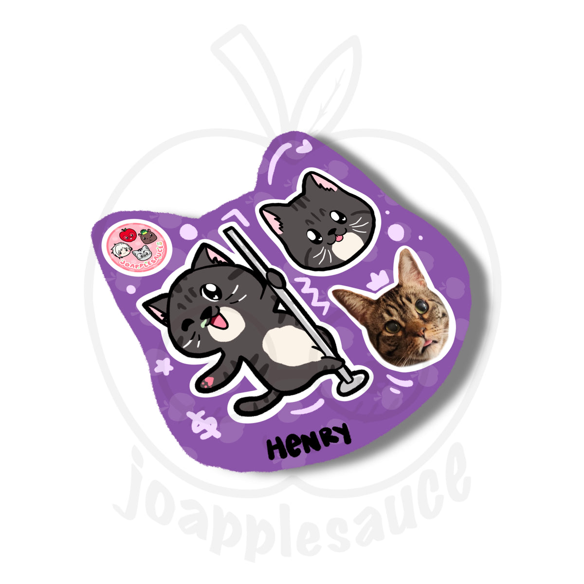 Henry Sticker Sheet – joapplesauce