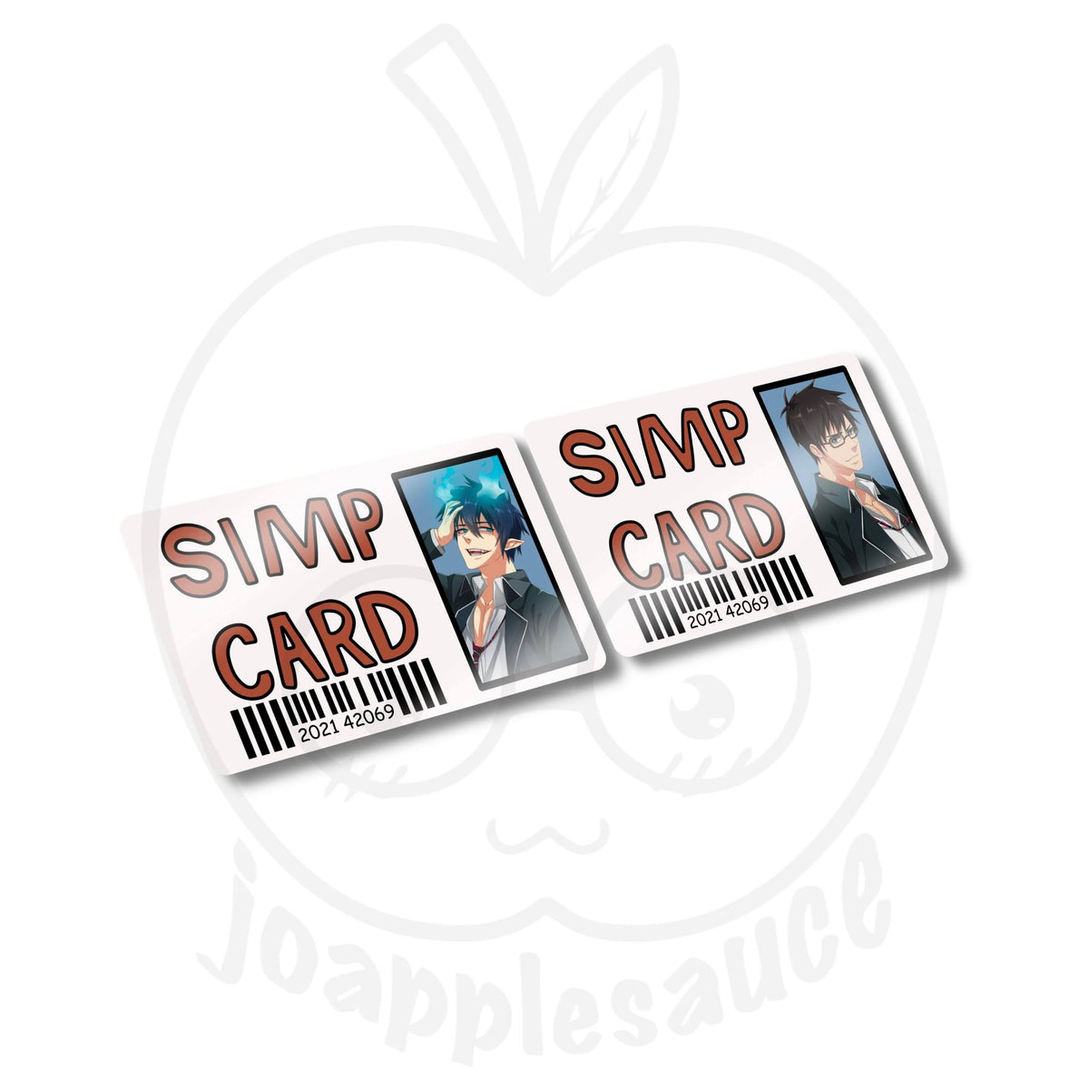 Simp Cards: Other Anime – joapplesauce