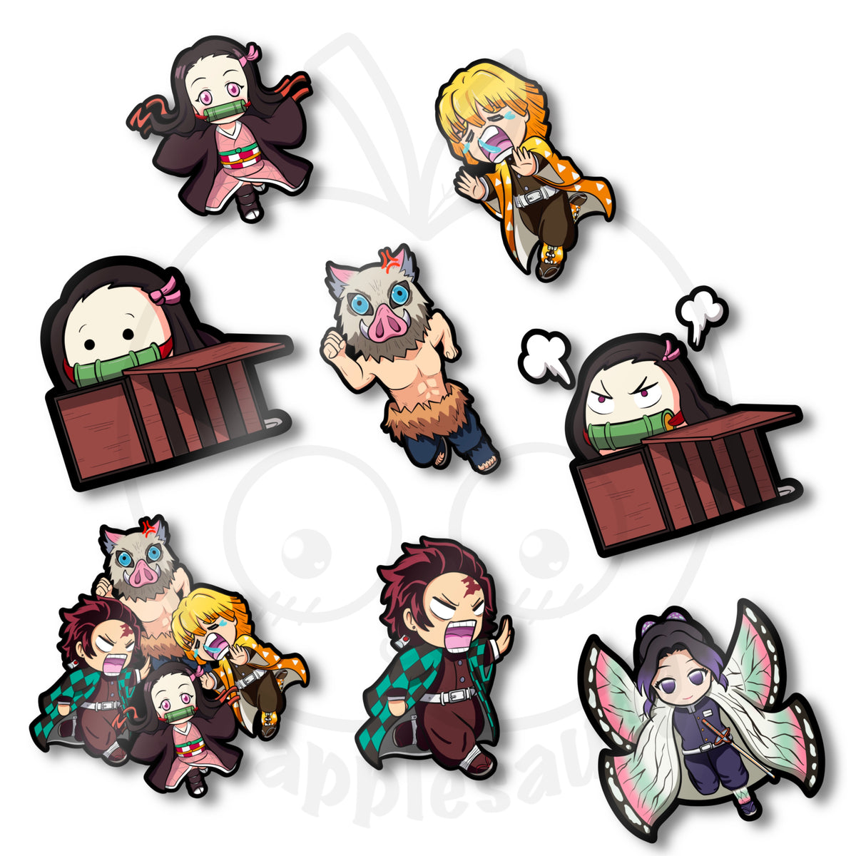 Demon Slayer Chibis – joapplesauce